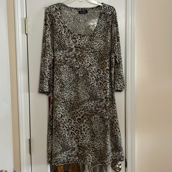 Miss Maxi | Dresses | Miss Maxi Leopard Print Dress | Poshmark